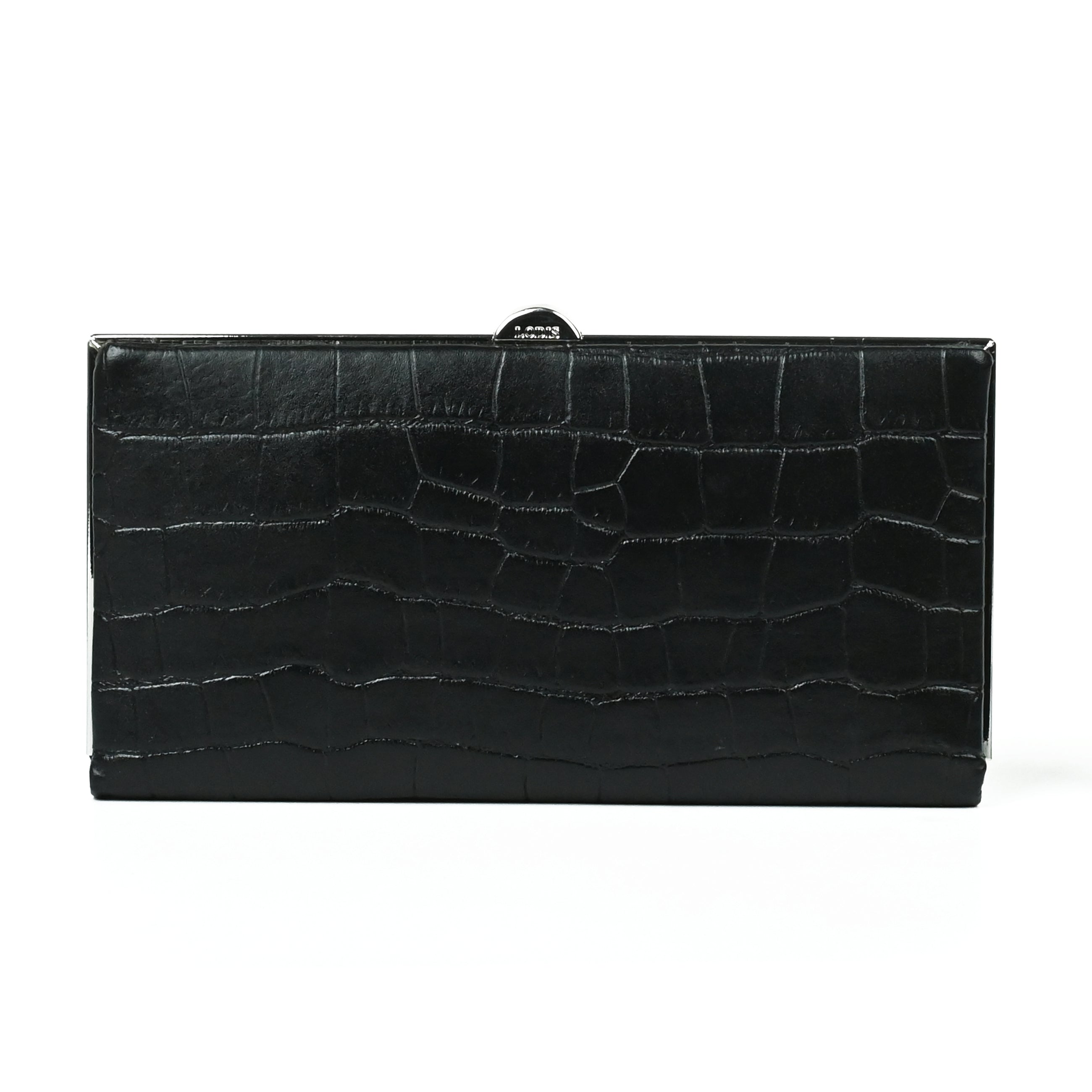 QUINN CLUTCH FRAMED WALLET (CROCO)